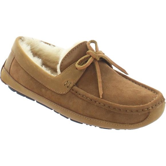 UGG | Shoes | Ugg Mens Byron Suede Wool Slip On Moc Loafer Slipper Nwt ...